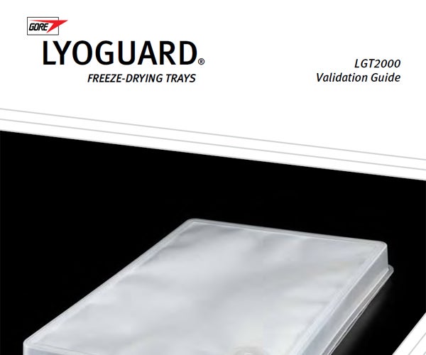 Plateaux de lyophilisation GORE® LYOGUARD® Freeze-Drying Trays | Gore
