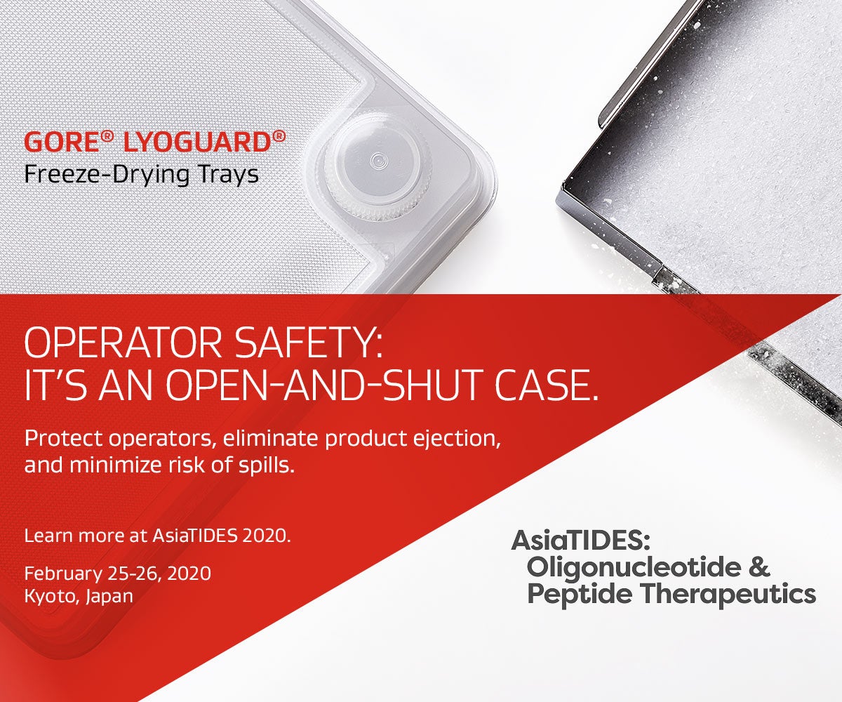 Plateaux de lyophilisation GORE® LYOGUARD® Freeze-Drying Trays | Gore